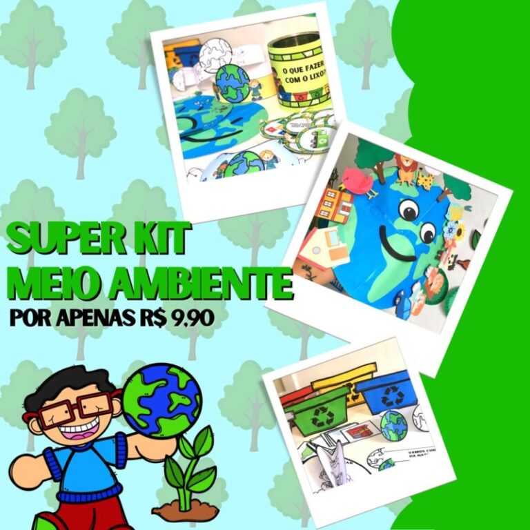 Meio Ambiente - Mundinho 🌏 - Jeito Professora de Ser