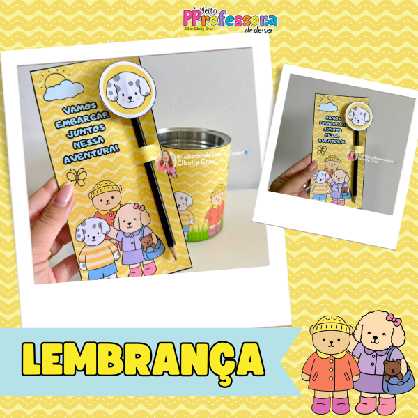 Lembrança Bobbie Goods 🧸 - Jeito Professora de Ser