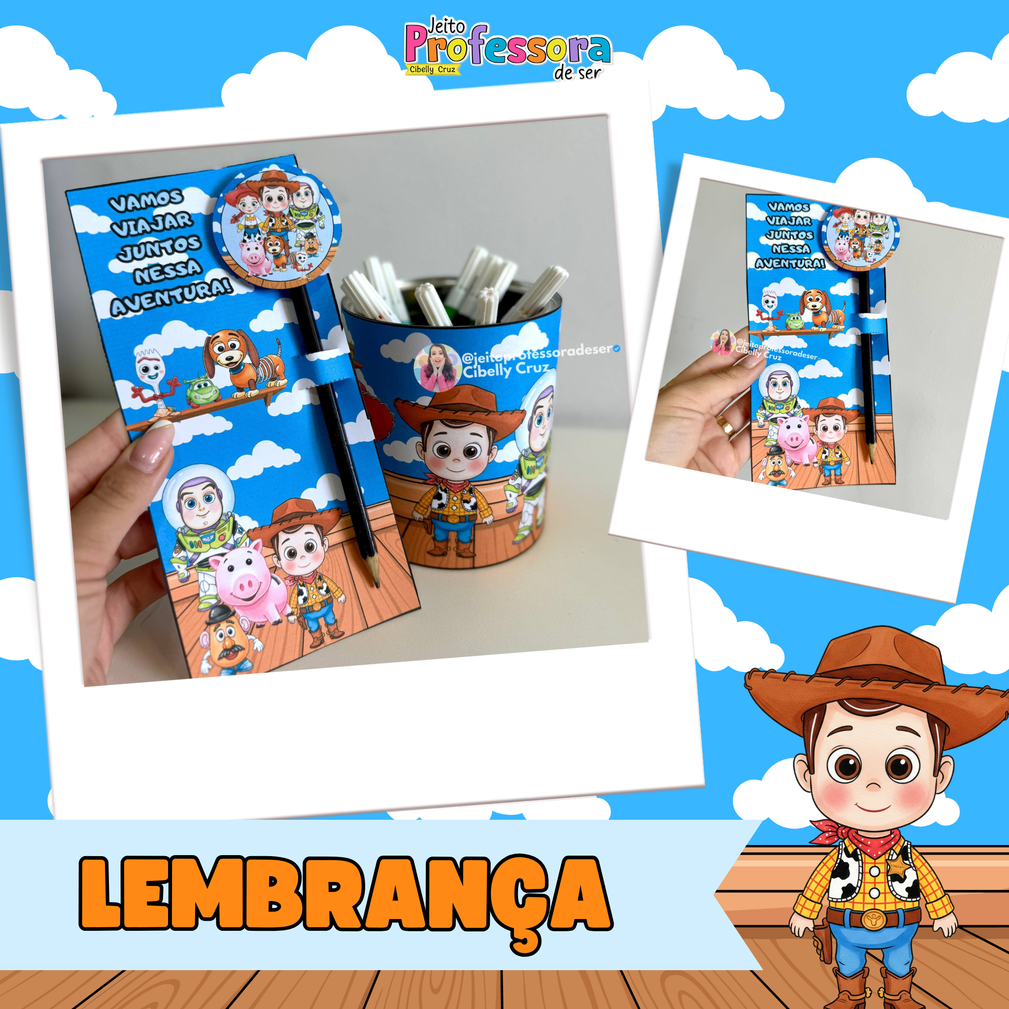 Lembrança Toy Story – Jeito Professora de Ser